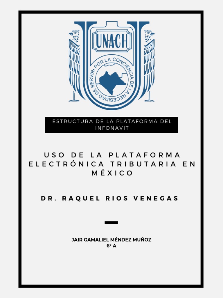 ESTRUCTURA DE LA PLATAFORMA DEL INFONAVIT | PDF