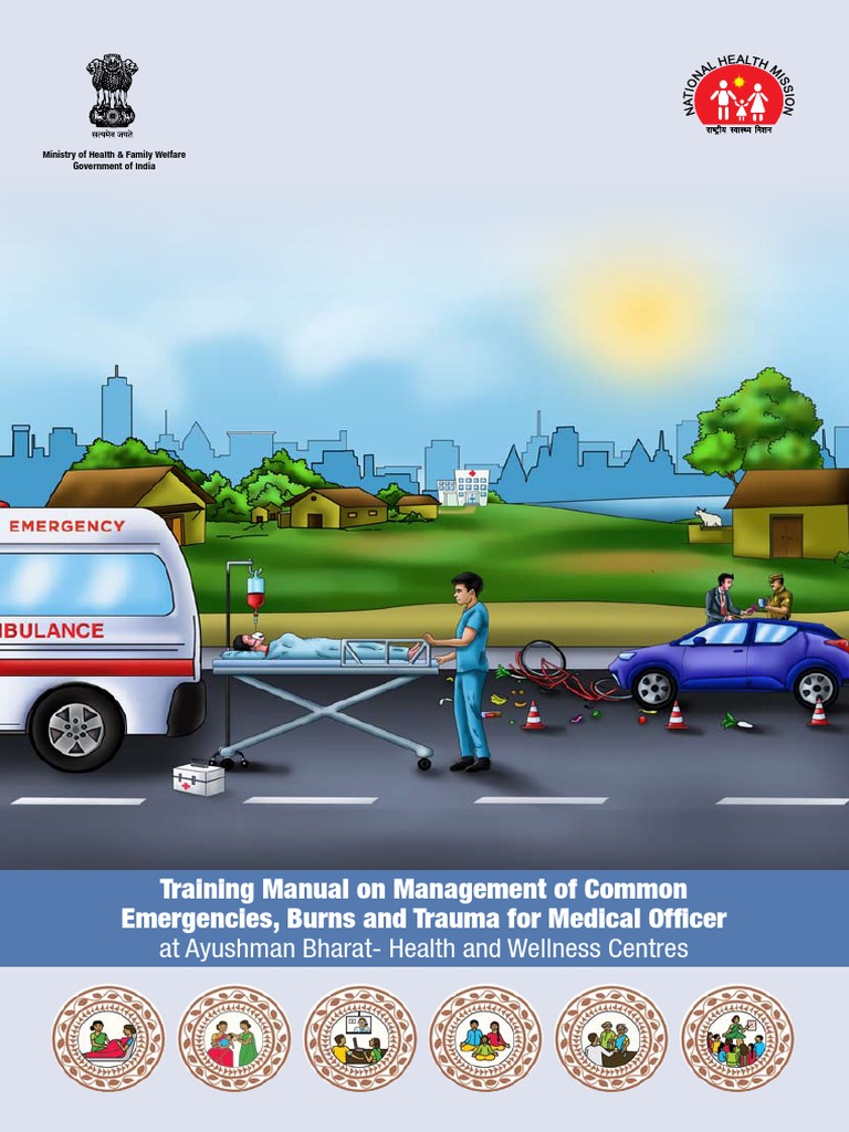 Emergency Care Training Manual For Medical Officer at AB-HWC | PDF