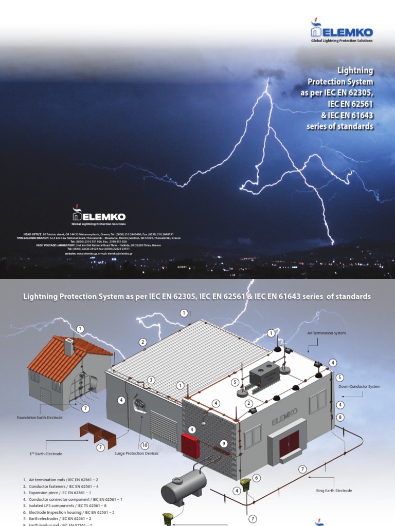 Lps Iec 62305 Series Elemko General Product Overview 2021 | PDF ...