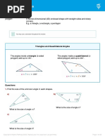 CBSE Class 6 Understanding Elementary Shapes Worksheet | PDF