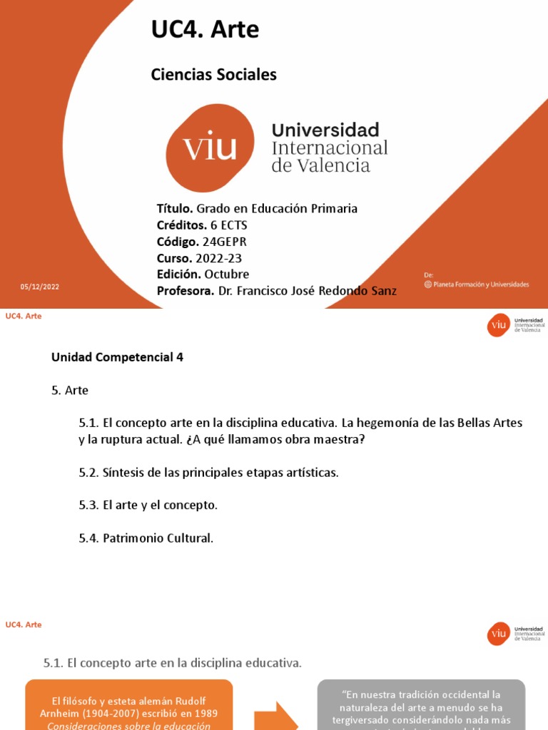 UC4 Arte | PDF