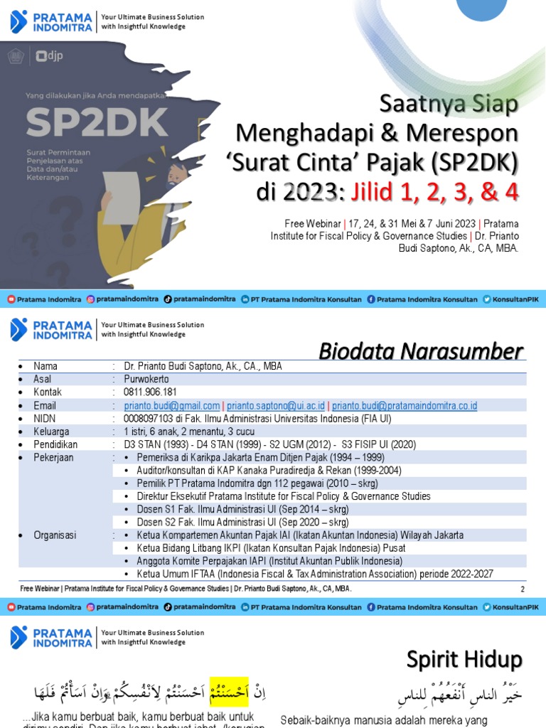 Saatnya Siap Menghadapi & Merespon Surat Cinta Pajak (SP2DK) Di 2023 ...
