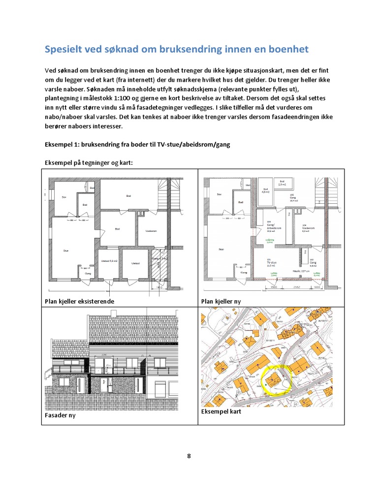Bruksendring Tegning | PDF