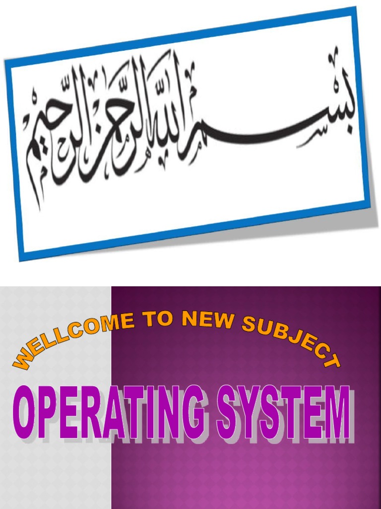 Operating System Slides | PDF