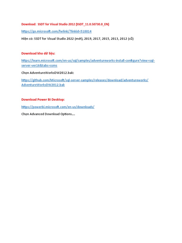 SSDT for Visual Studio 2012 Download | PDF | Computers | Technology & Engineering