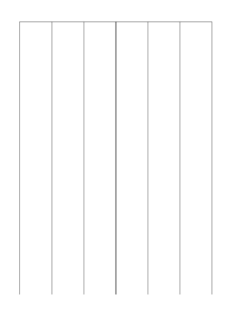 Take Off Template | PDF