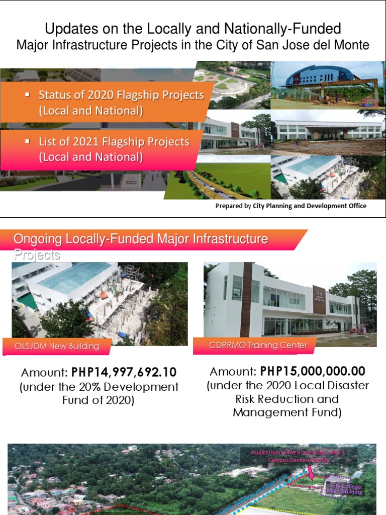 Updates On Locally and Nationally Funded Major Infrastructure Projects ...