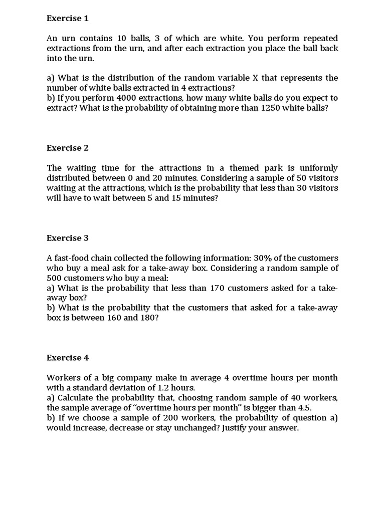 Exercises 9 Mag | PDF