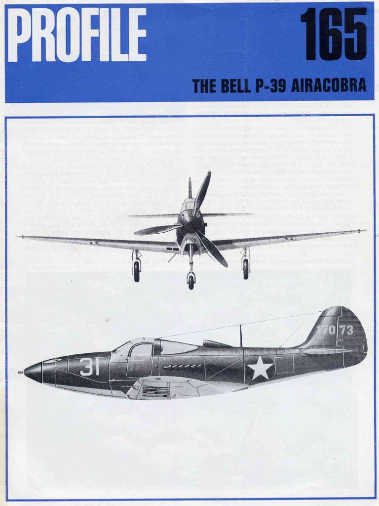 Profile Publications Aircraft 165 - Bell P39 Airacobra | PDF