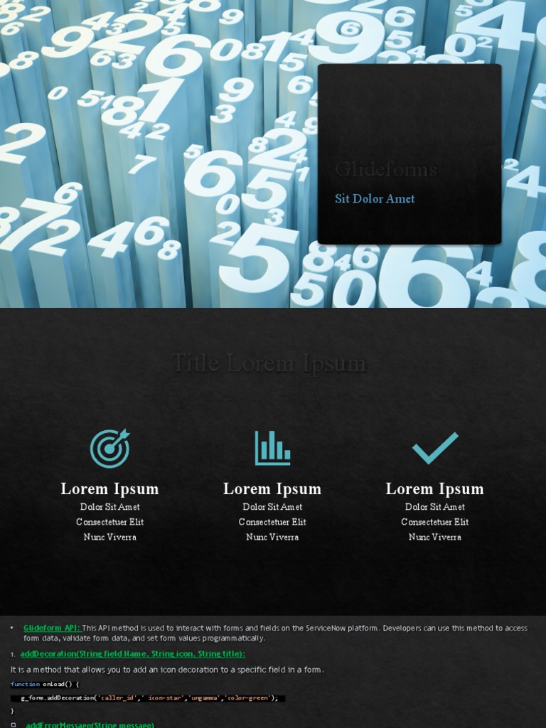 Glide Forms | PDF | Computer Data | Information Technology