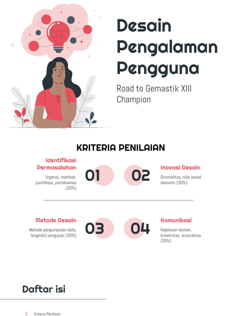 UX Design Gemastik 2020-2 | PDF