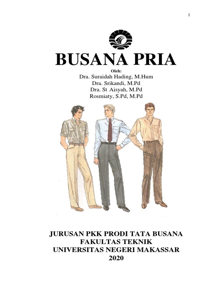 Materi Pantalon Pria | PDF