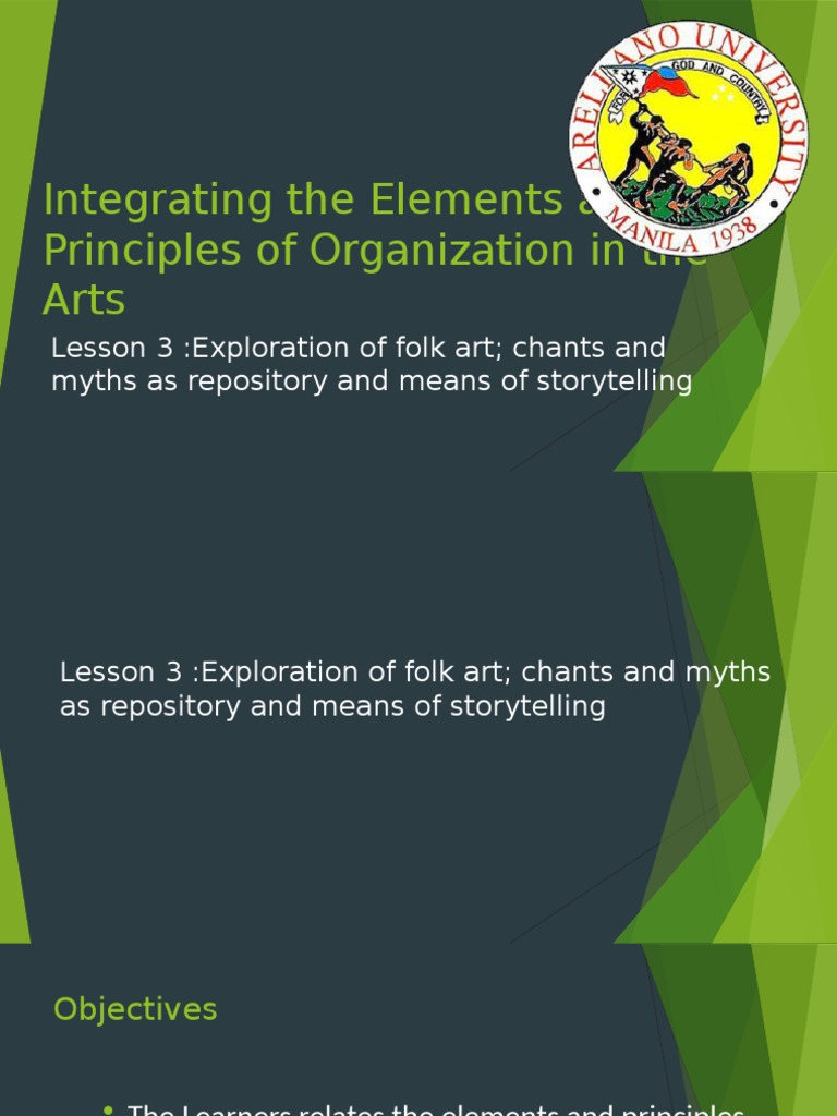 Lesson 3 Exploration of Folk Art | PDF