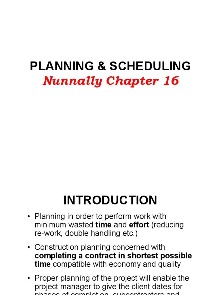 L3 Planning and Scheduling | PDF