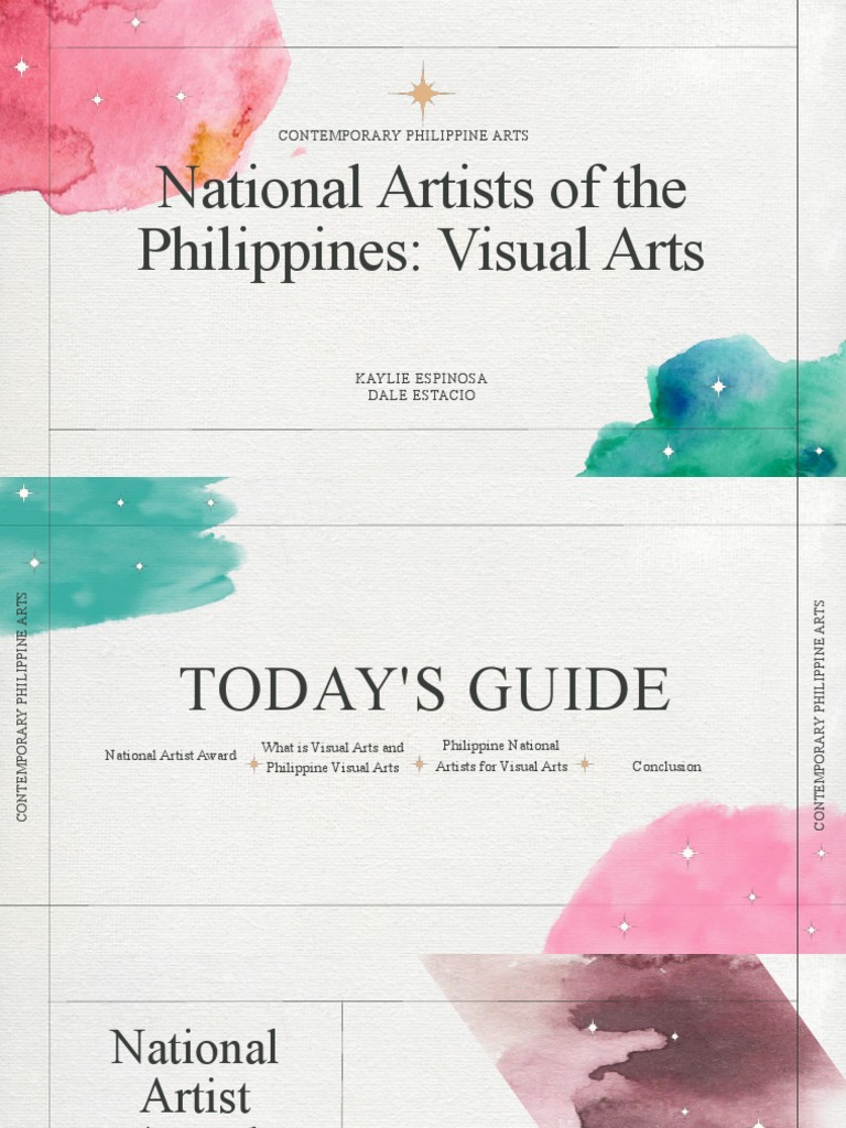 National Artists of the Philippines Visual Arts (1) | PDF