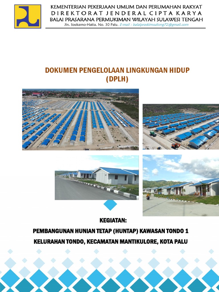 DPLH Huntap Tondo 1-Palu | PDF