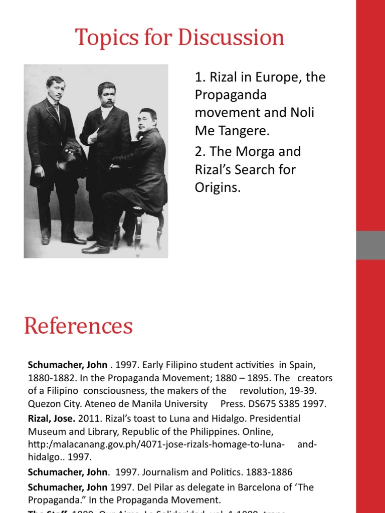 Rizal and The Propaganda Movement | PDF