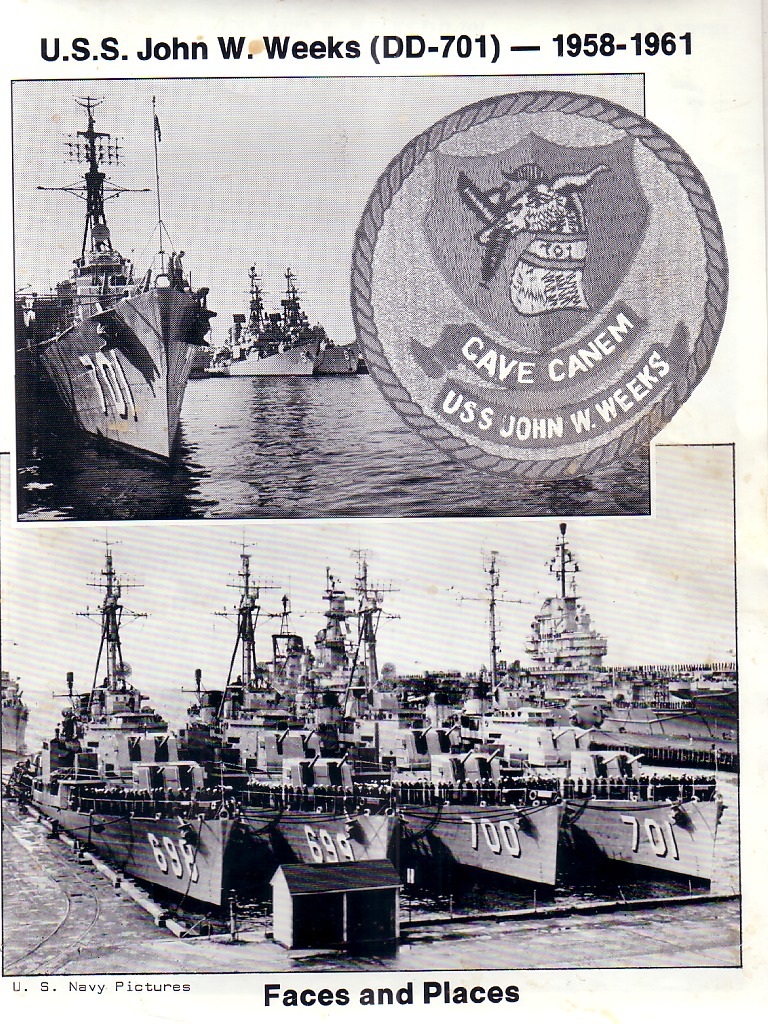 USS John W. Weeks DD-701 Overview | PDF