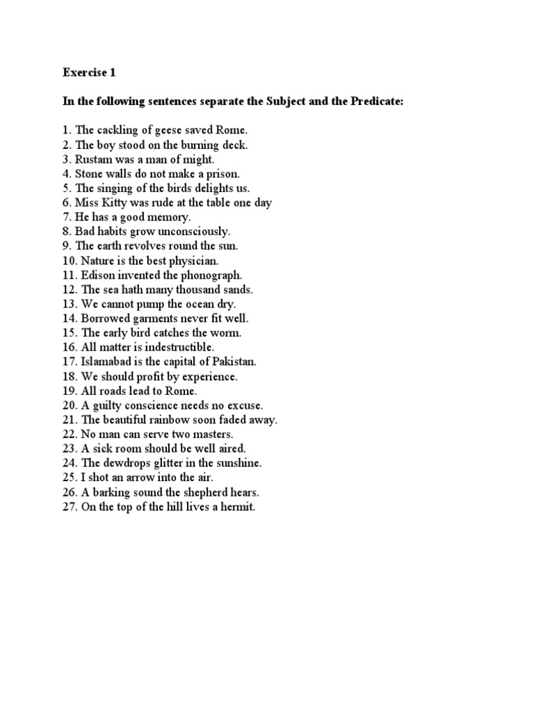 Exercise 1 Pdf