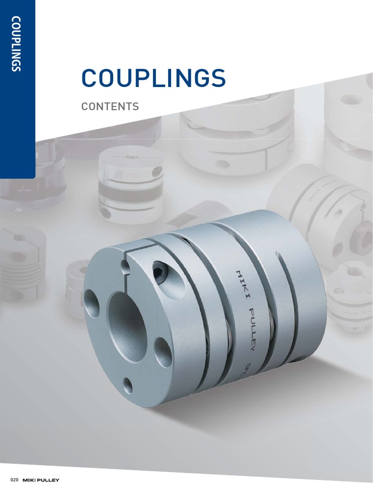 Couplings Selection Guide and Models | PDF