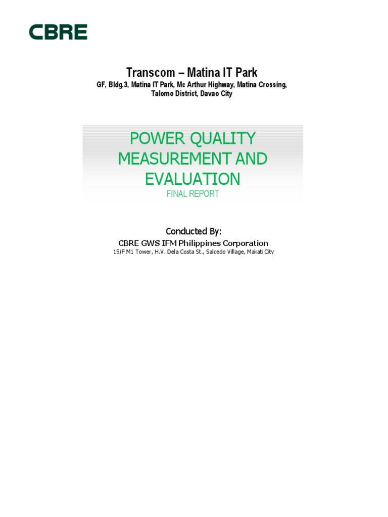 Transcom - Matina IT Park Davao PQA Final Report 2023 | PDF