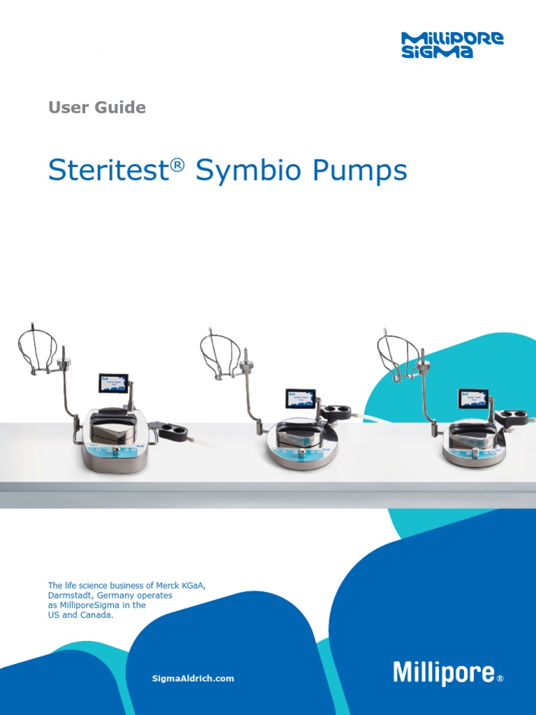 Steritest Symbio Pumps Userguide Ug7737en Ms | PDF | Pump | Power Supply