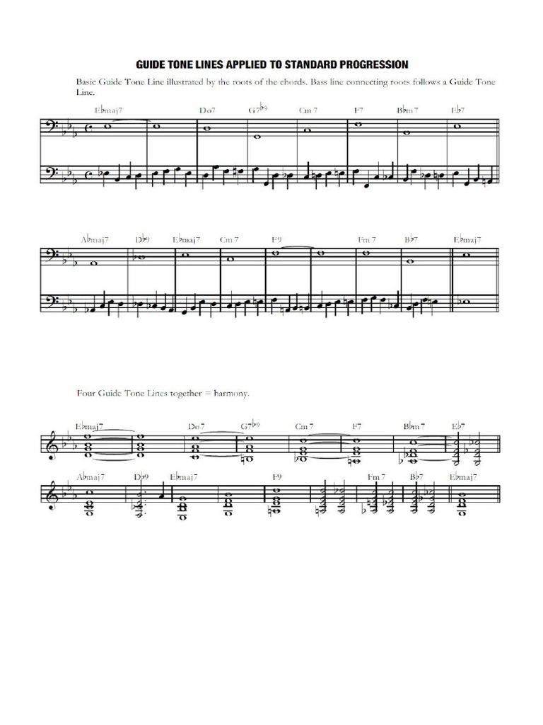 Guide Tone Line | PDF