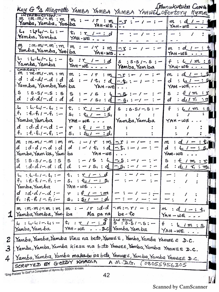 Yamba Yamba Yamba | PDF