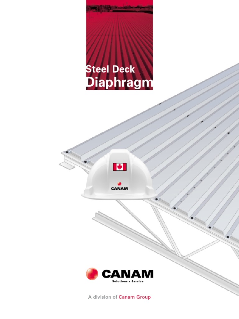 Steel Deck Diaphragm Load Tables | PDF | Beam (Structure) | Screw