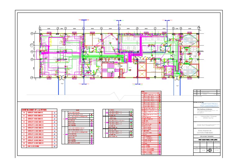 C-Block-First Floor Power & Ups Layout 17-08-2018 | PDF