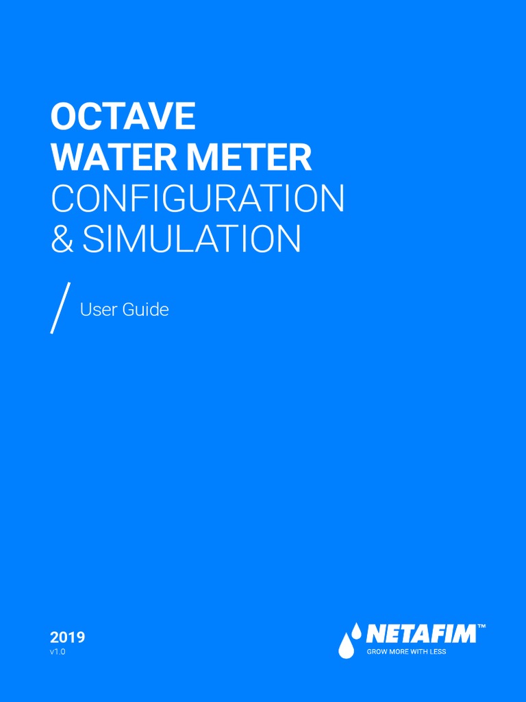 Octave Water Meter Programming Guide | PDF | Flow Measurement | Usb