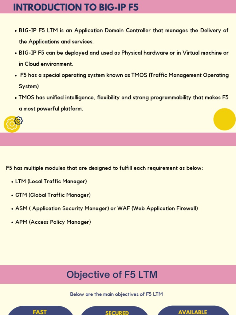 Introduction To Big-Ip F5 | PDF