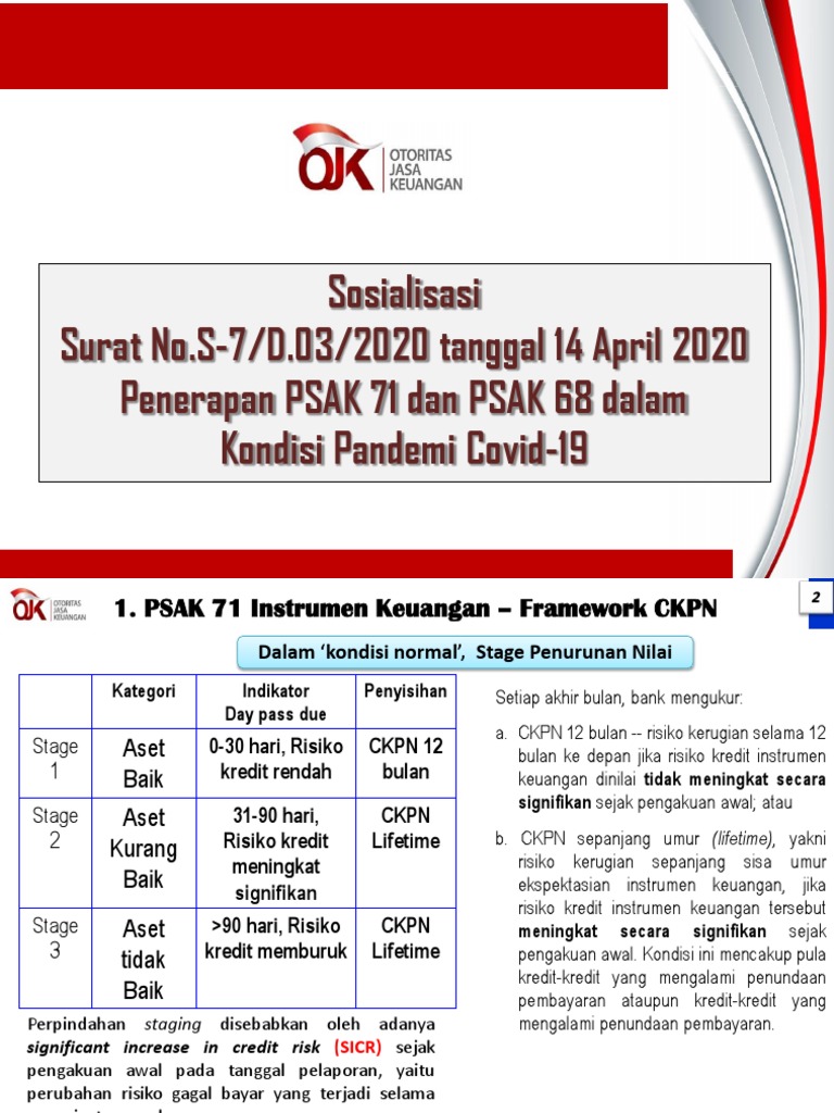 Penerapan PSAK 71 Dan PSAK 68 | PDF