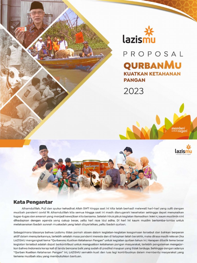 PROPOSAL QURBANMU 1444 H - Compressed | PDF