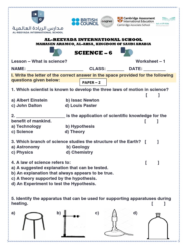 G-6 - What Is Sci - Revised - (WS) 22-23 | PDF | Science | Theory
