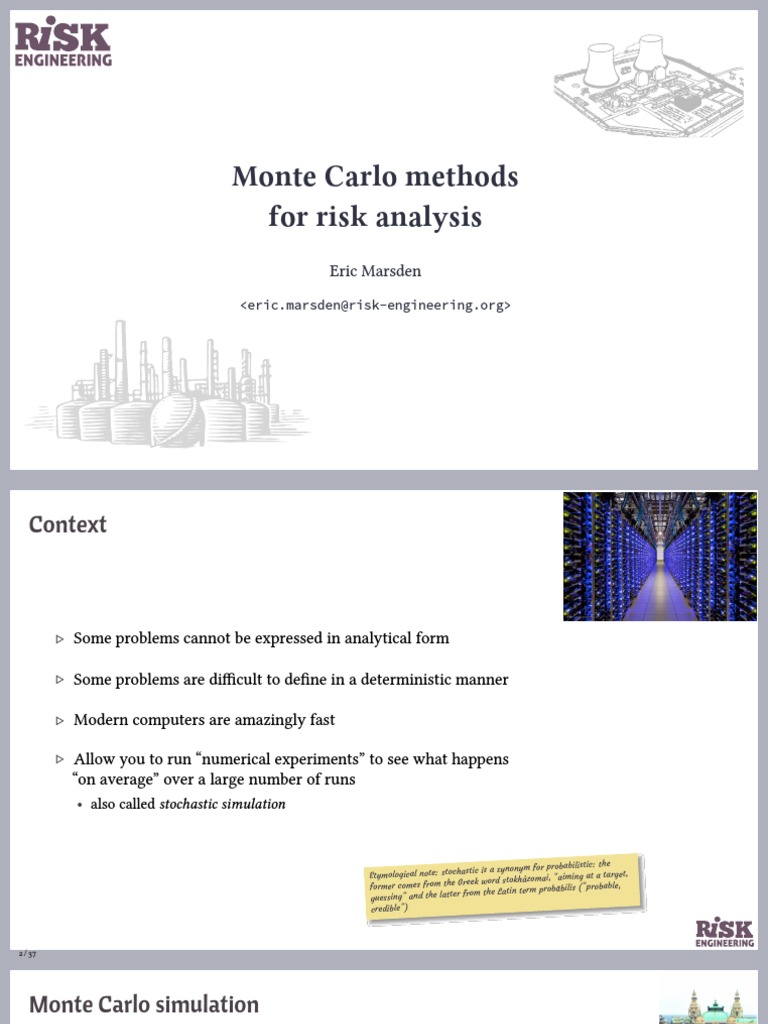 Slides Monte Carlo | PDF