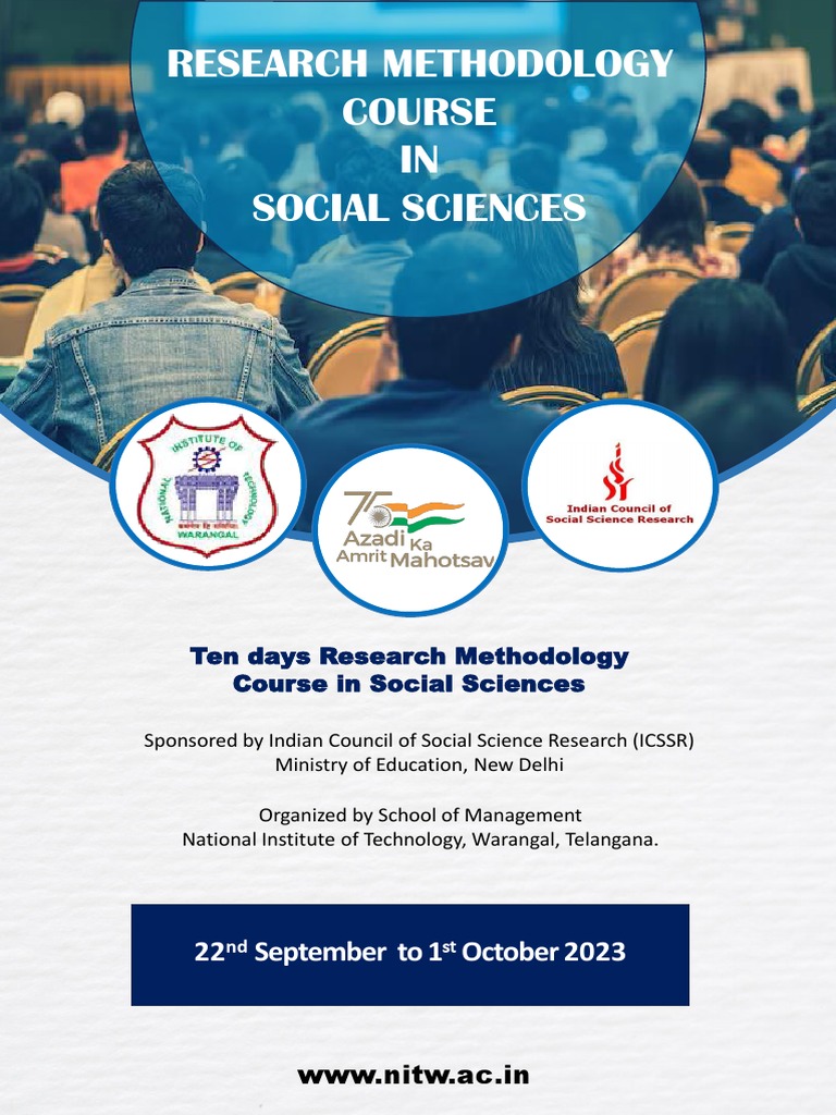 Ten Days Research Methodology Course 2023-7-15-11-29-36 | PDF | Data ...