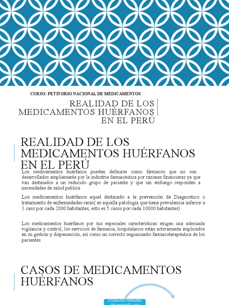 Medicamentos Huerfanos | PDF | Medicamentos con receta | Farmacia