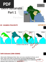 The Delhi Sultanate Ppt | PDF