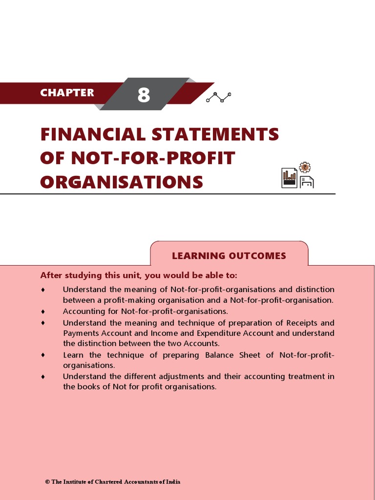 CH 8 Financial Statements For NPO | PDF