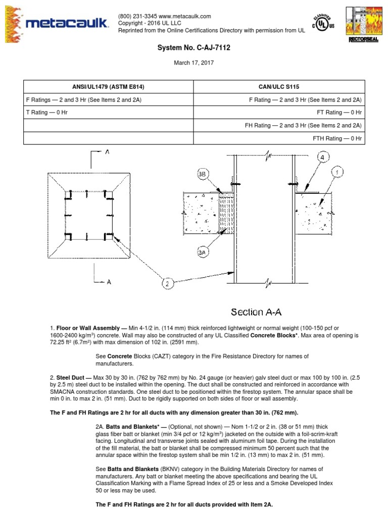 Ducto_Concreto_30x30 - C-AJ-7112 | PDF