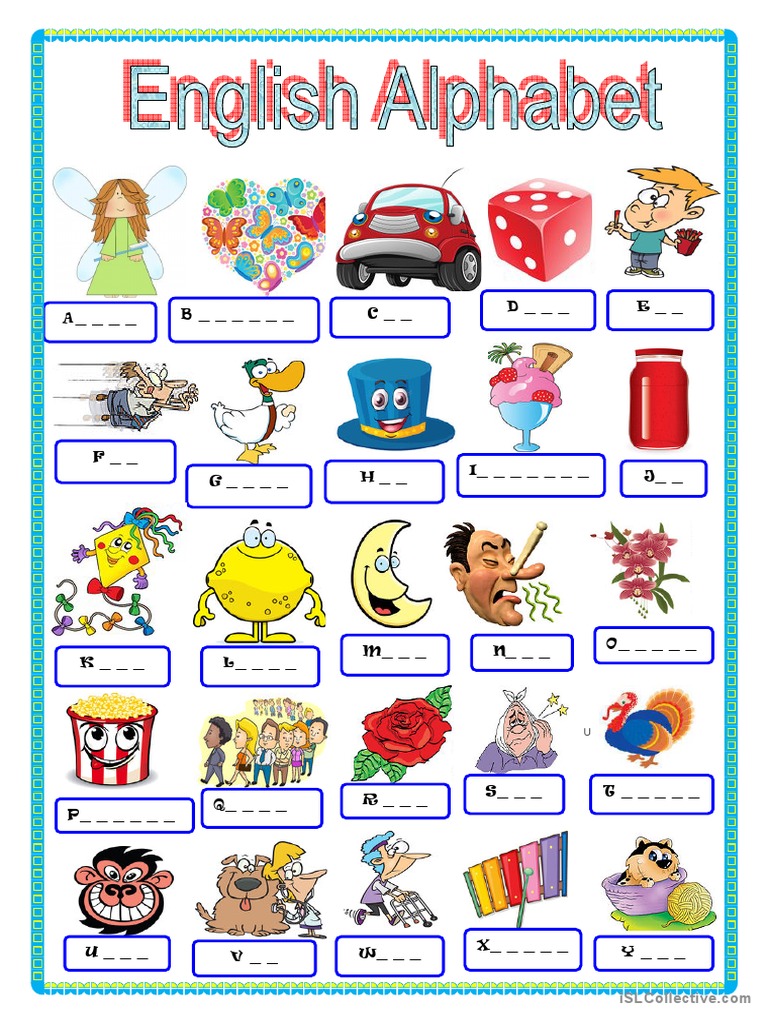 English Alphabet | PDF