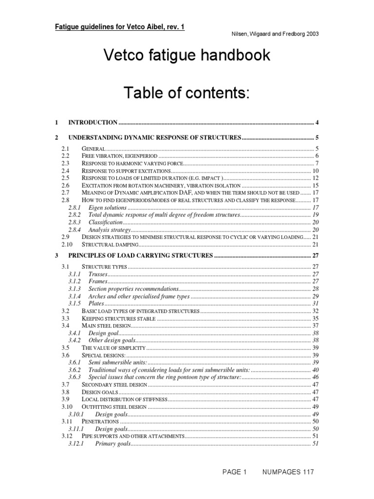 Fatigue Handbook - 6 | PDF