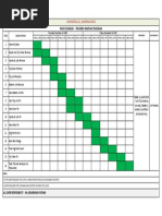 Turning Schedule | PDF