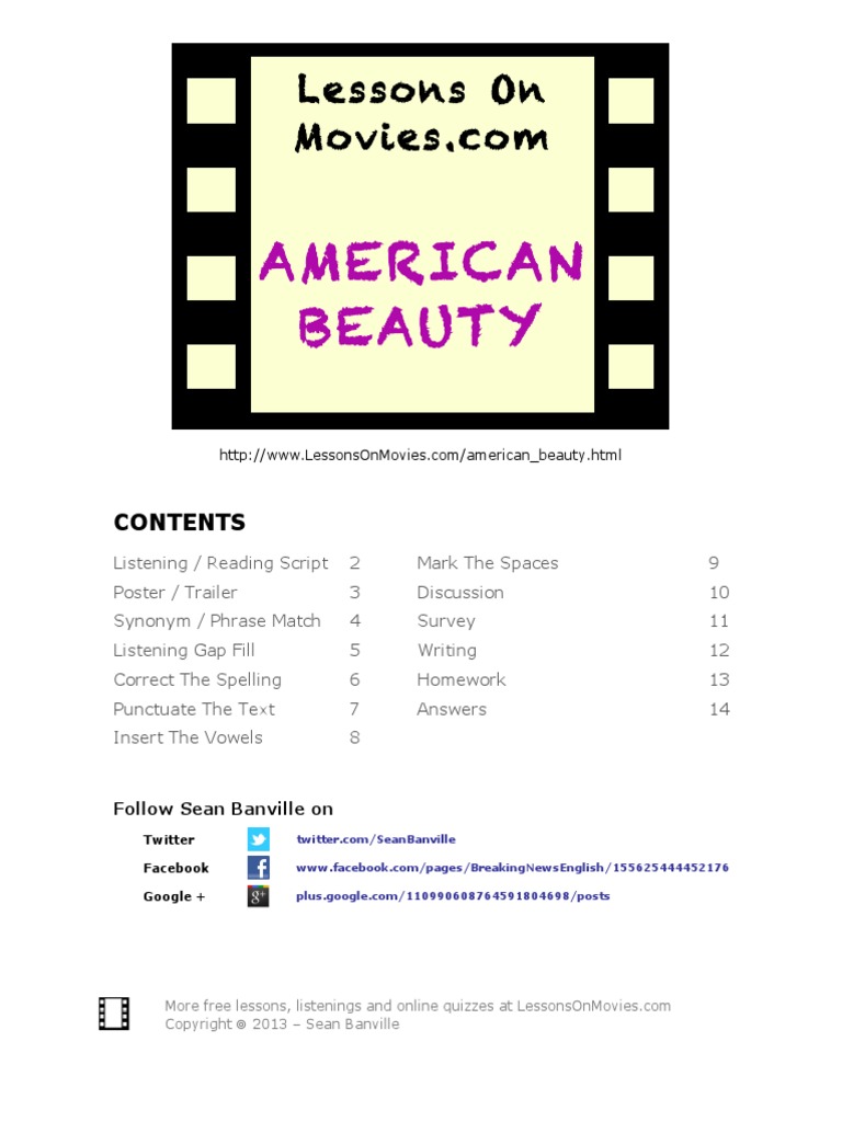American Beauty | PDF