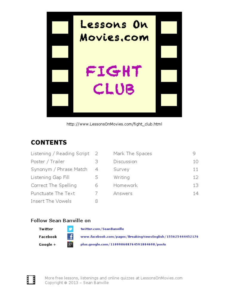 Fight Club | PDF