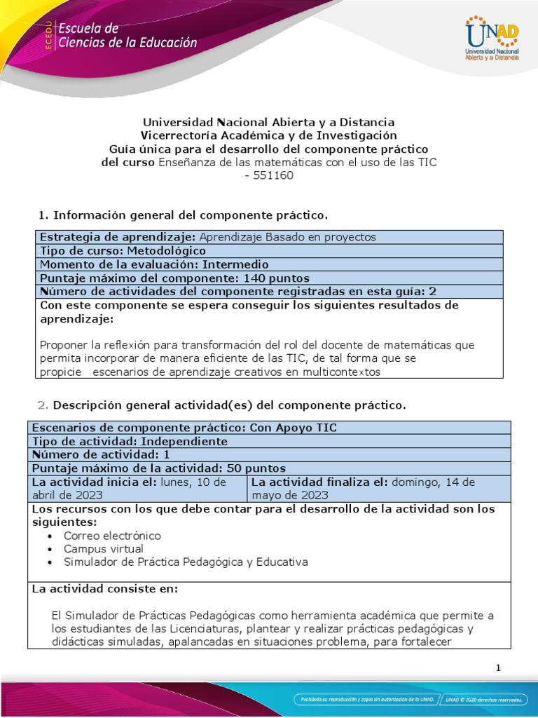 Guía para El Desarrollo Del Componente Práctico y Rúbrica de Evaluación - Unidad 3 - Paso 4 ...
