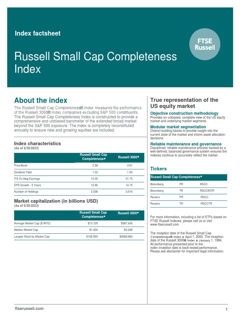 Russel Small CAP | PDF