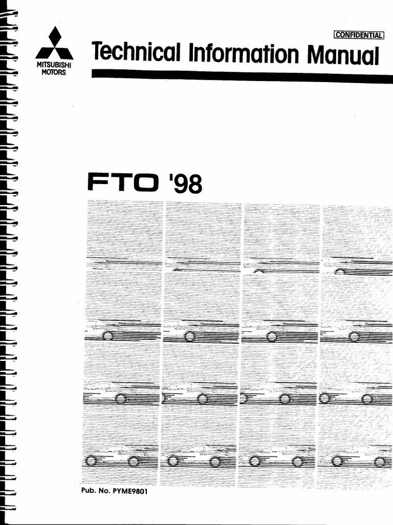 FTO 1998 Technical Information Manual | PDF