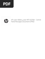 HP Laserjet Error Codes | PDF | Printer (Computing) | Computer Data Storage